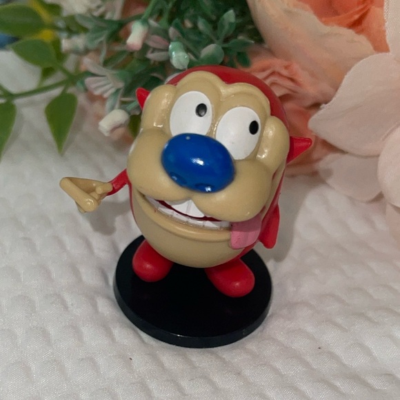 Nickelodeon | Toys | Stimpy J Cat Nickelodeon 2 Action Figure Solid Pvc ...